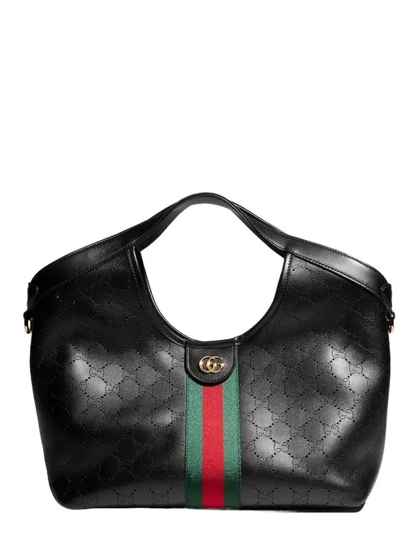 Gucci Giglio Small Tote Bag - Black