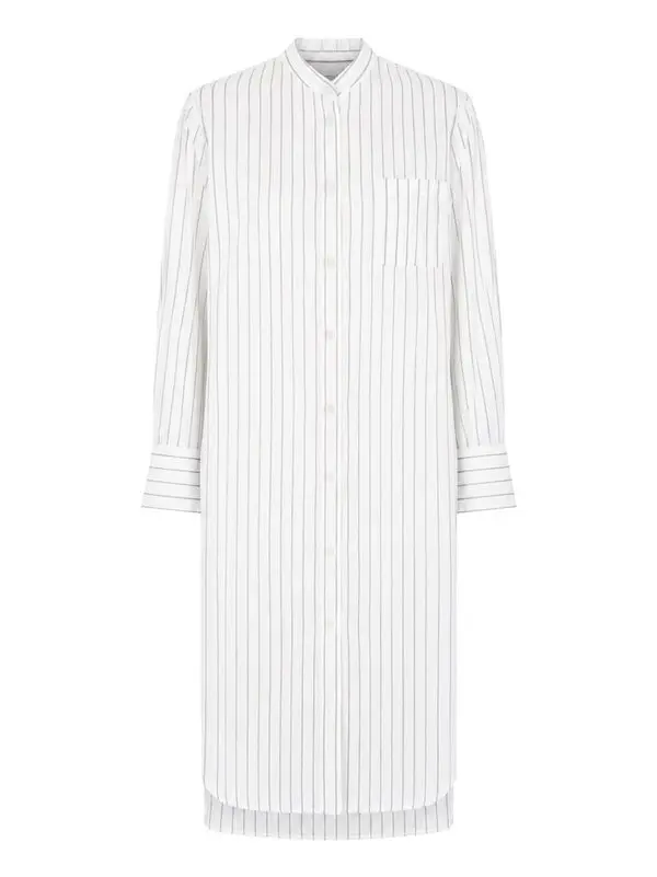 TOTEME Viscose And Silk Tunic - White