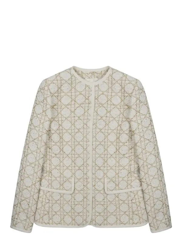 Dior Macrocannage Blazer - Cream