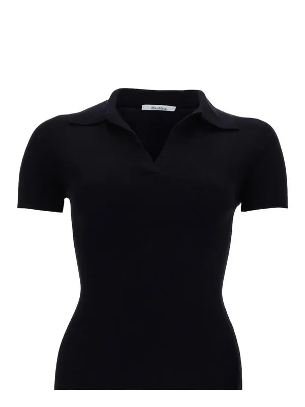 Max Mara Virgin Wool Top - Blue
