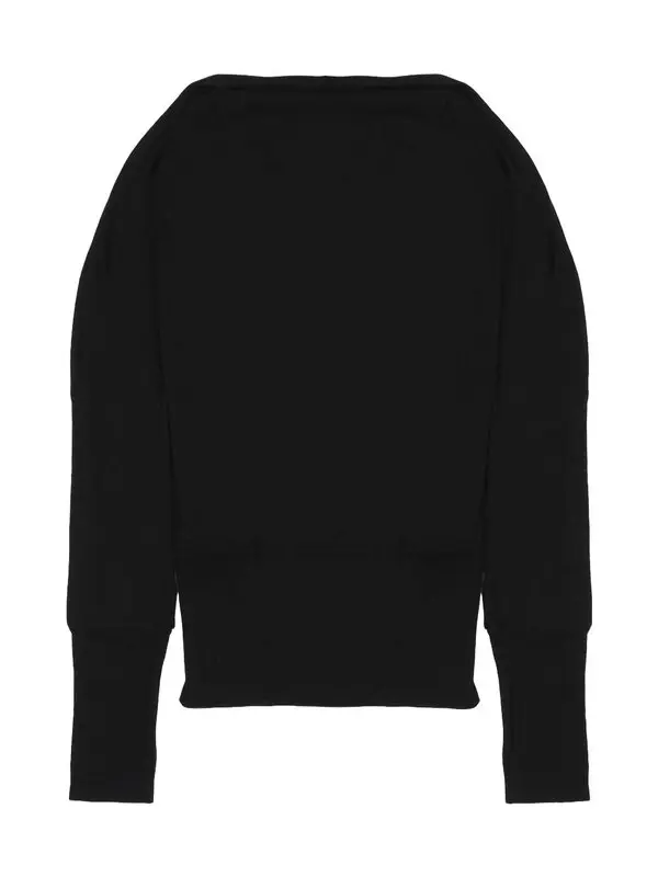 TOTEME Viscose Sweater - Black