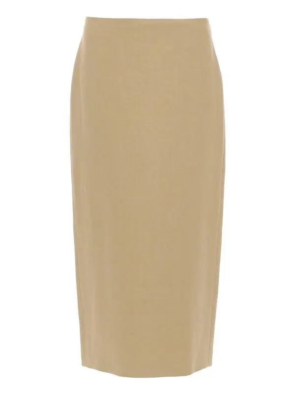 Max Mara Veranda Midi Skirt - Cream