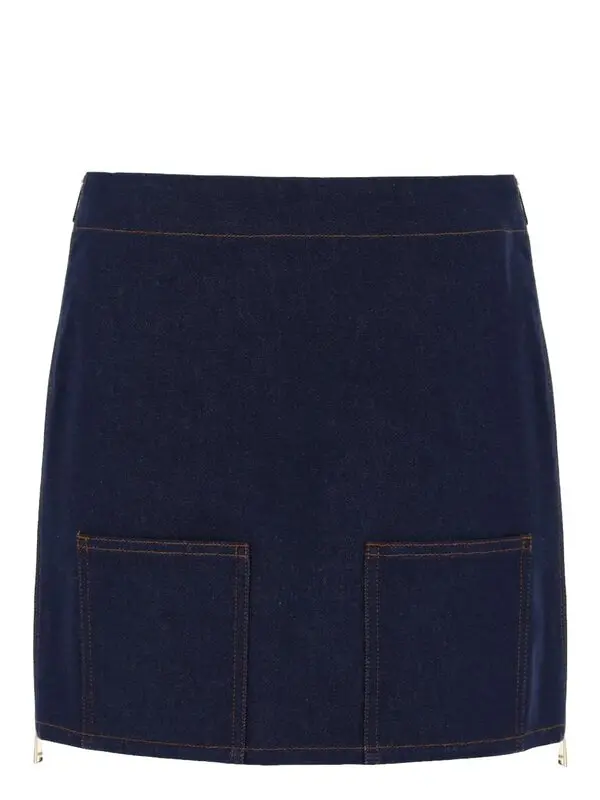 Fendi Denim Mini Skirt - Blue