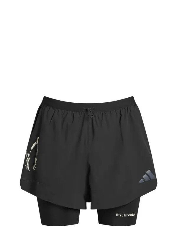 Adidas X Song For The Mute 2 In 1 Shorts - Black