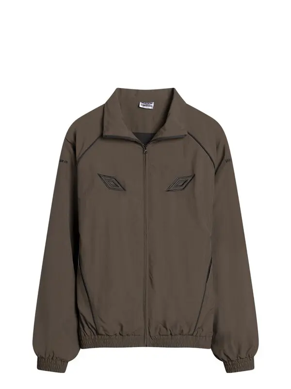 UMBRO BY SLAM JAM Eyes Track Top Exclusive - Dark Brown