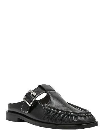 Pink Steve Madden Rona Loafers - Black