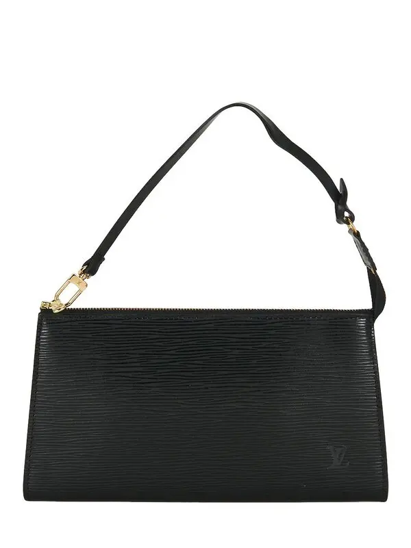 LOUIS VUITTON Epi Pochette Accessoires 24 Shoulder Bag - Black