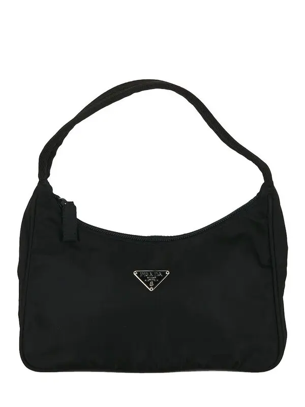 Prada Tessuto Sport Hobo Bag - Black