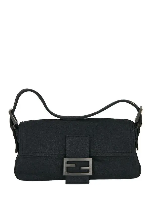 Fendi Baguette Shoulder Bag - Gray
