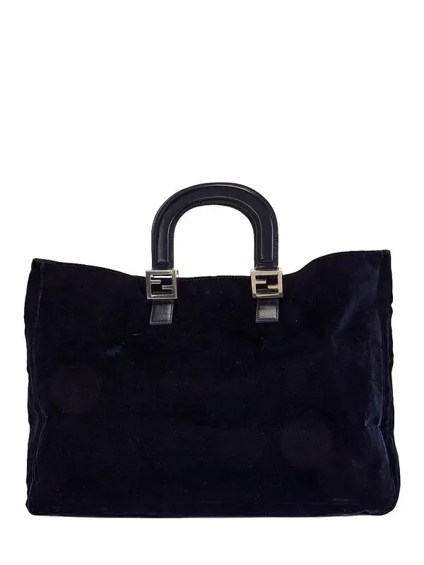 Fendi Handbag In Navy - Blue