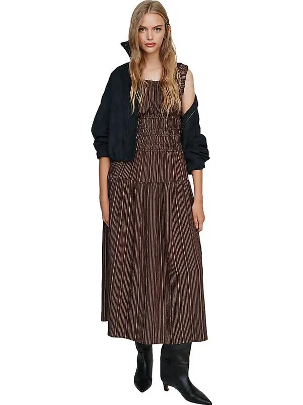 Rails Anastasia Midi Dress - Chicory Stripe