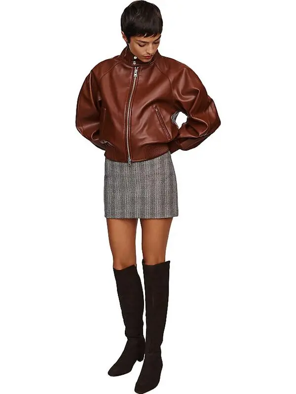 AGOLDE Nova Bomber Jacket - Palisander