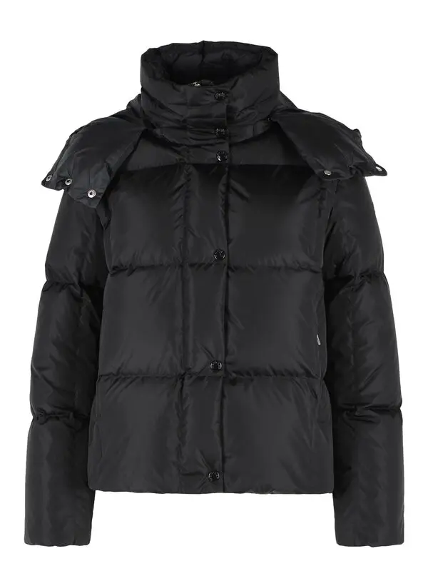 Moncler Castlenew Nylon Down Jacket - Black
