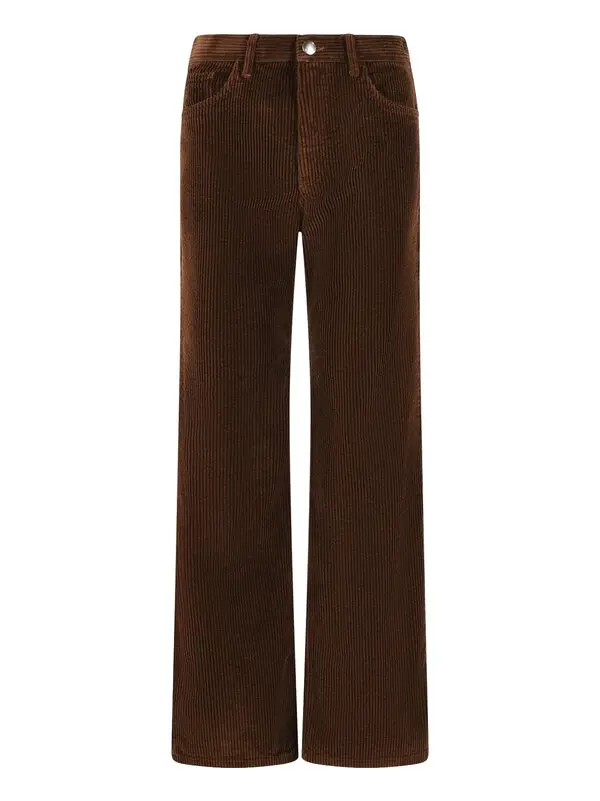 Marni Velvet Trousers - Brown
