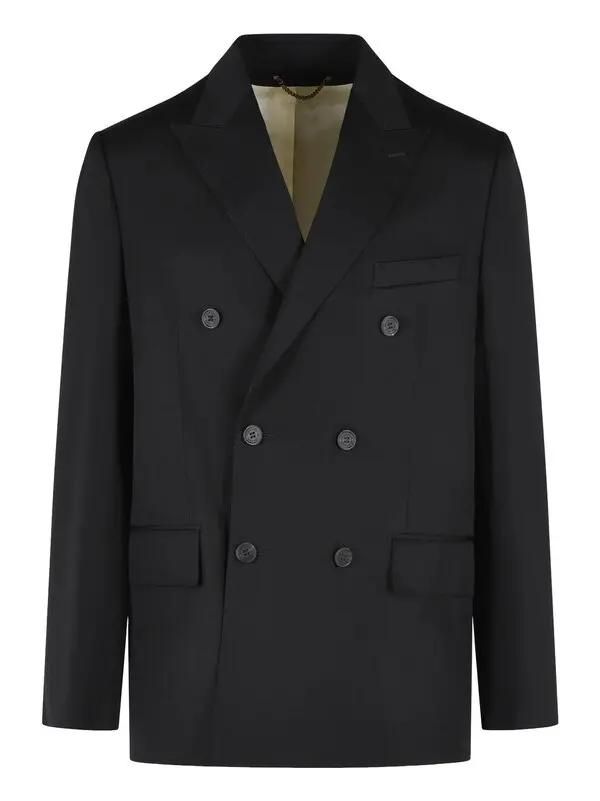 GOLDEN GOOSE Virgin Wool Blazer - Black