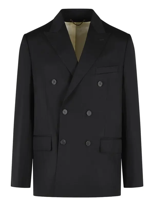 GOLDEN GOOSE Virgin Wool Blazer - Black