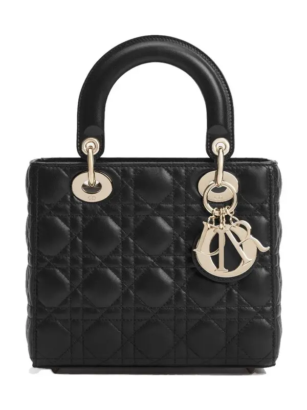 Dior Lamb Leather Small Bag - Black