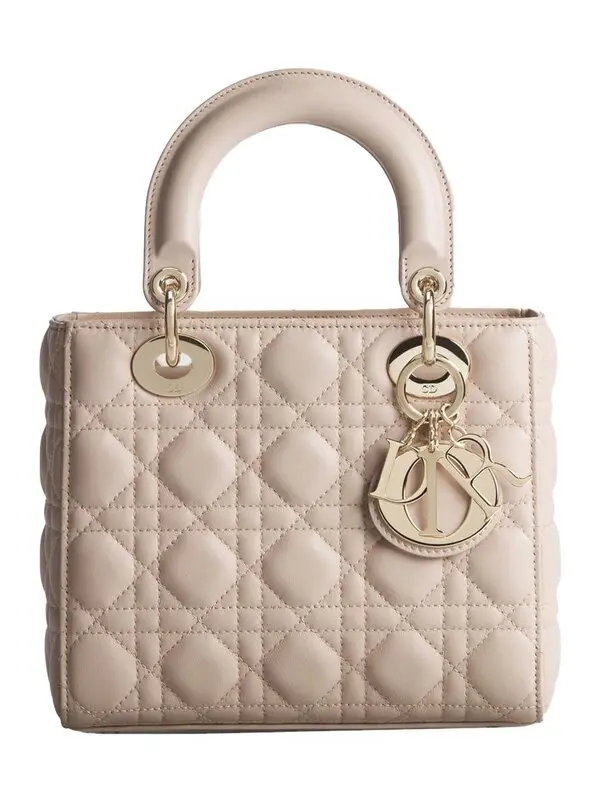 Dior Lady Small Bag - Cream