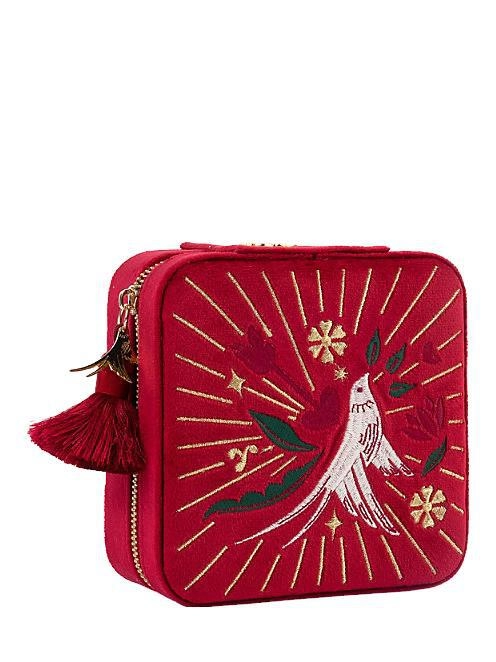 JEED Velvet Pouch - Red