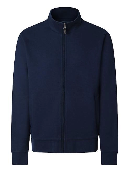 HACKETT Travel Zipped Cotton-blend Cardigan - Old Navy