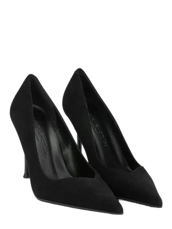 SERGIO LEVANTESI Suede Pumps - Black