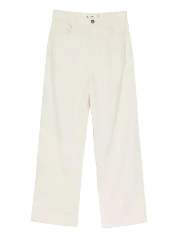 RÓHE Straight-leg Trousers - Neutrals