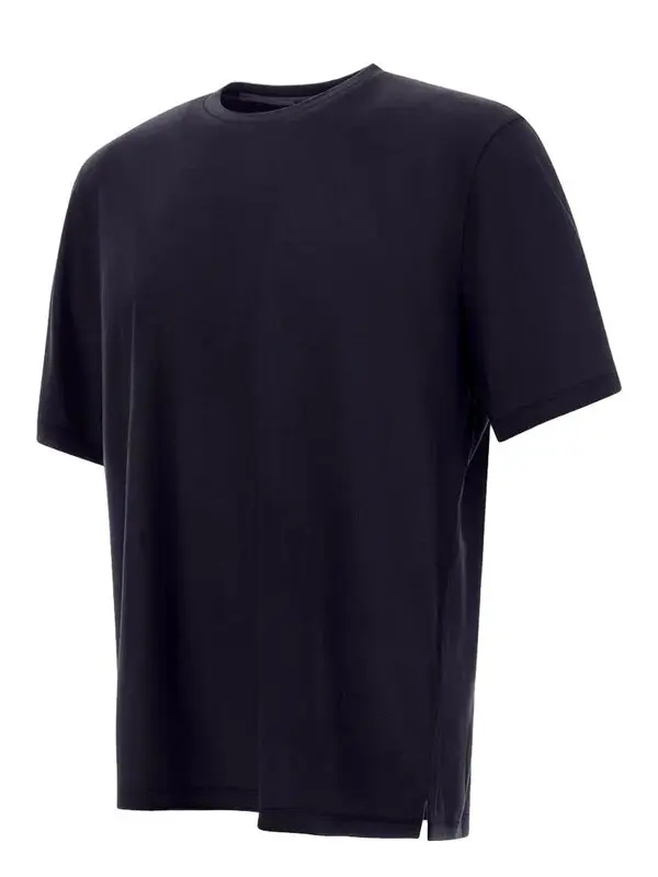 Herno Wool Jersey T-shirt - Blue