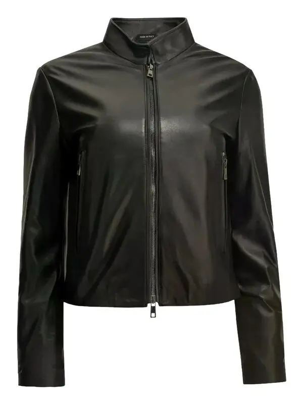 SEMPER Nappa Leather Jacket - Black