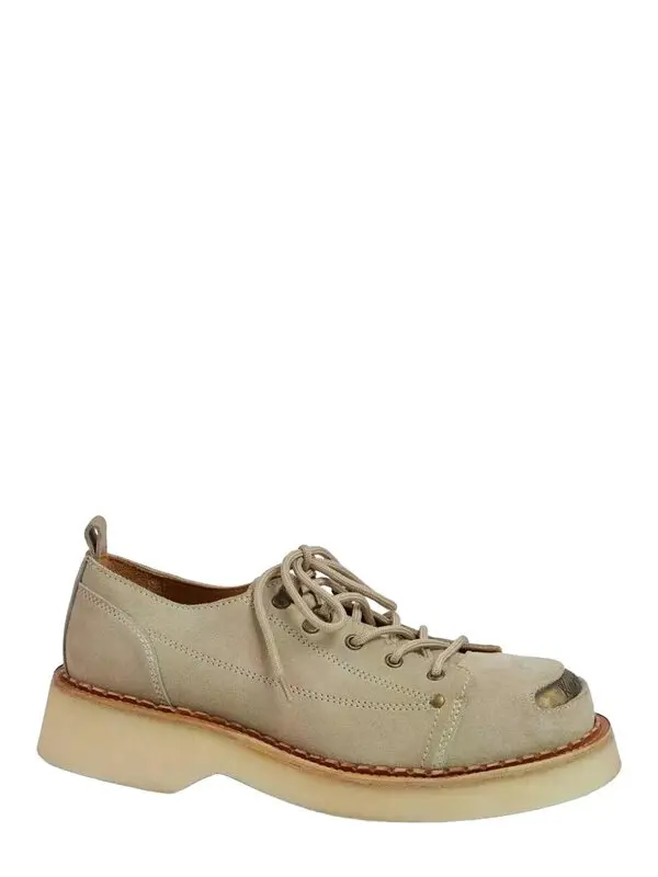 Kenzo Suede Derby Shoes - Neutrals