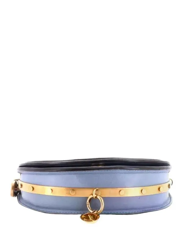 Chloé Leather Mini Crossbody Bag - Blue