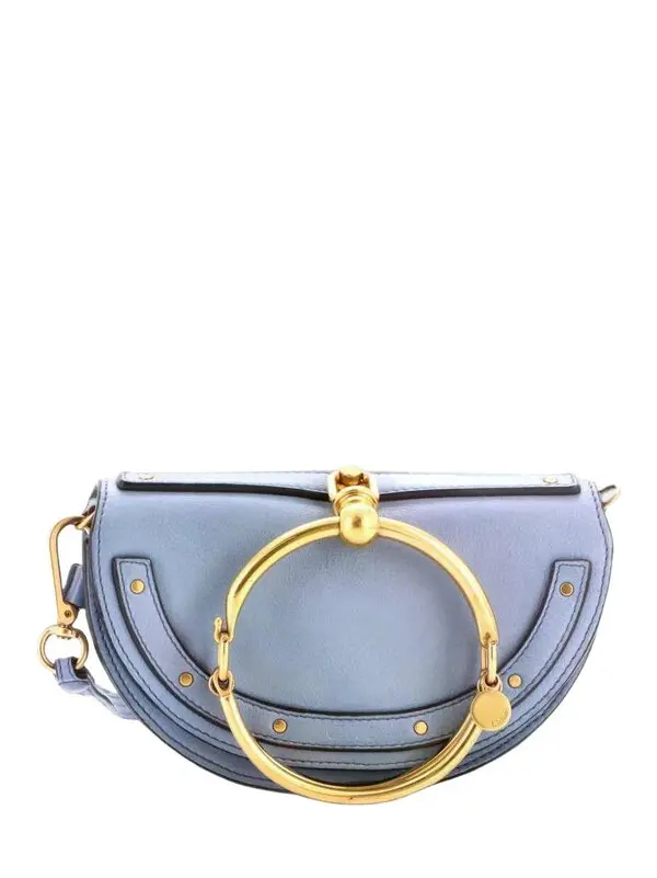 Chloé Leather Mini Crossbody Bag - Blue