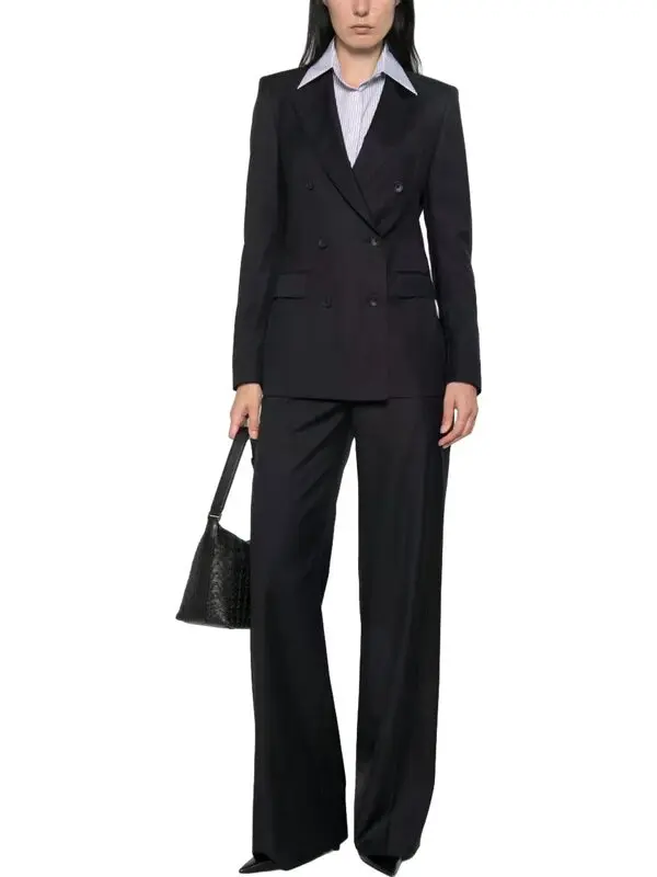Tagliatore T-parigi Double-breasted Peak-lapels Suit - Blue