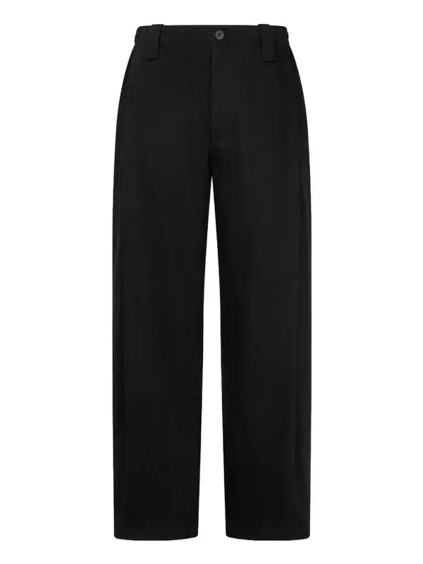 STUDIO TOMBOY Drawstring Tailored Trousers - Black
