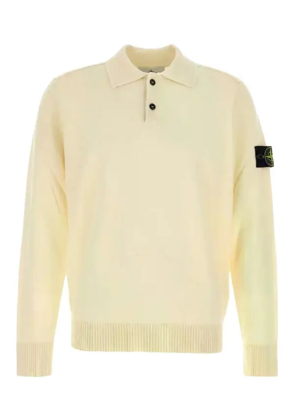Stone Island 5100018 Light Rws Geelong Wool Jumper - Neutrals