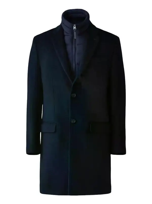 Mackage Skai-slb Single-breasted Coat - Blue