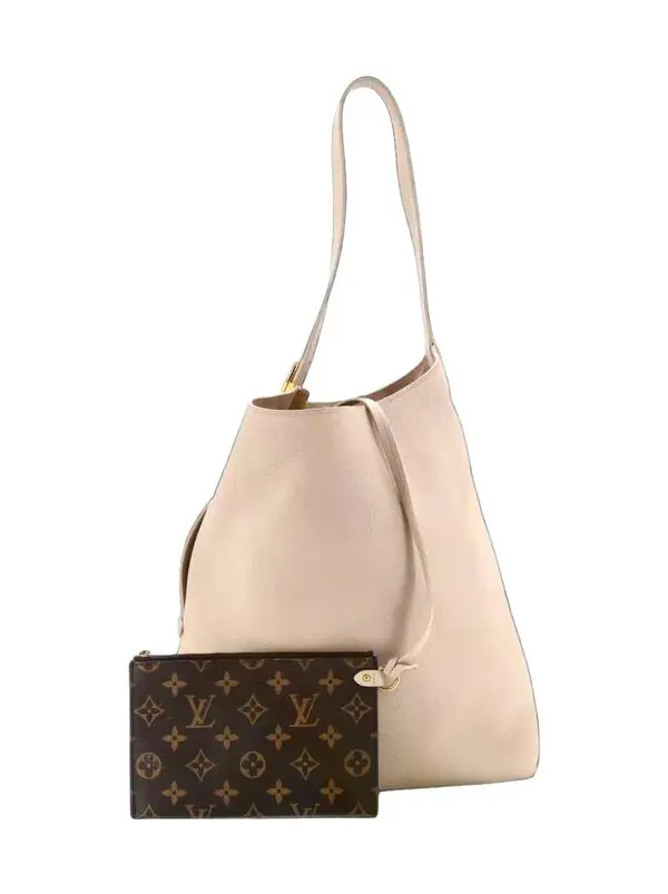 LOUIS VUITTON Low Key Calfskin Mm Hobo Bag - Neutrals