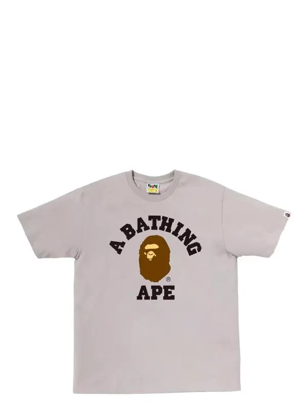 A BATHING APE College T-shirt - Grey