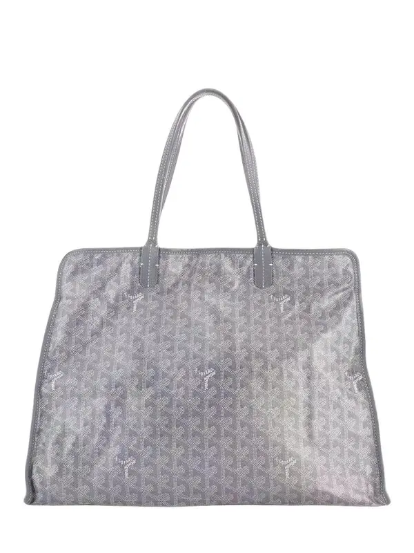 Goyard Hardy Pet Carrier Coated Canvas Pm Shoulder Bag - Grey