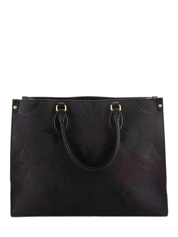 LOUIS VUITTON Onthego Monogram Empreinte Giant Mm Tote Bag - Black