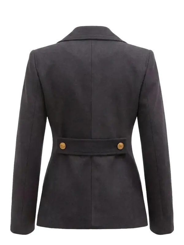 Dolce & Gabbana Double-breasted Wool Jacket - Grey