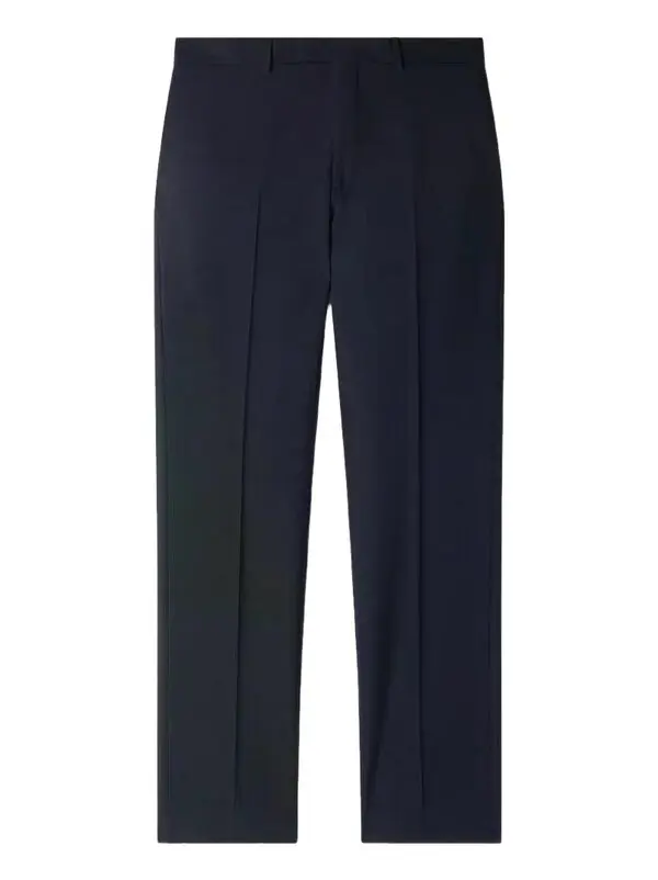 Sandro Virgin Wool Trousers - Blue