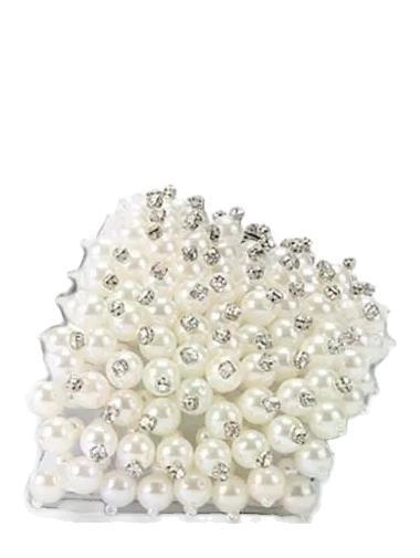 Kurt Geiger Meena Eagle Bead Slides - White