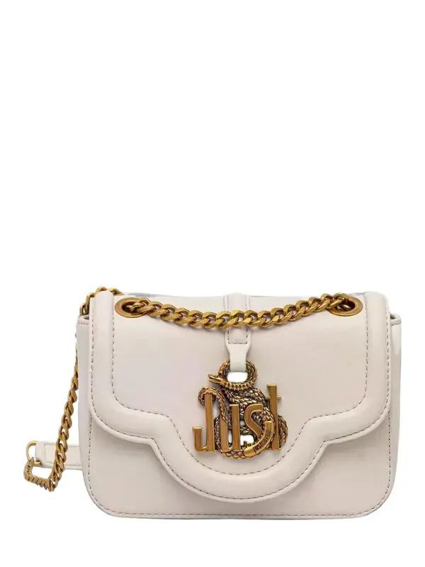 Just Cavalli Just Snake Cross Body Bag - White