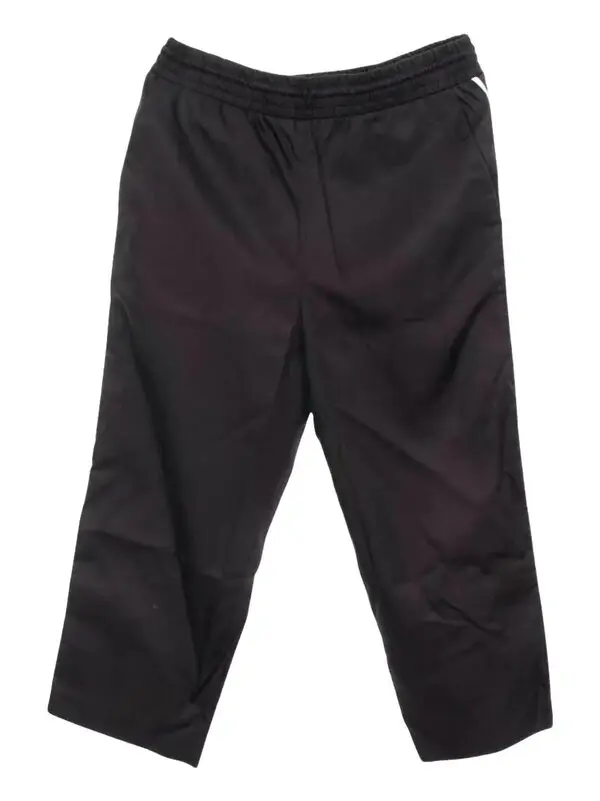 Prada Logo-plate Track Pants - Black