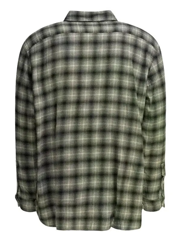 LEVI'S Jackson Worker Check-pattern Cotton Overshirt - Black