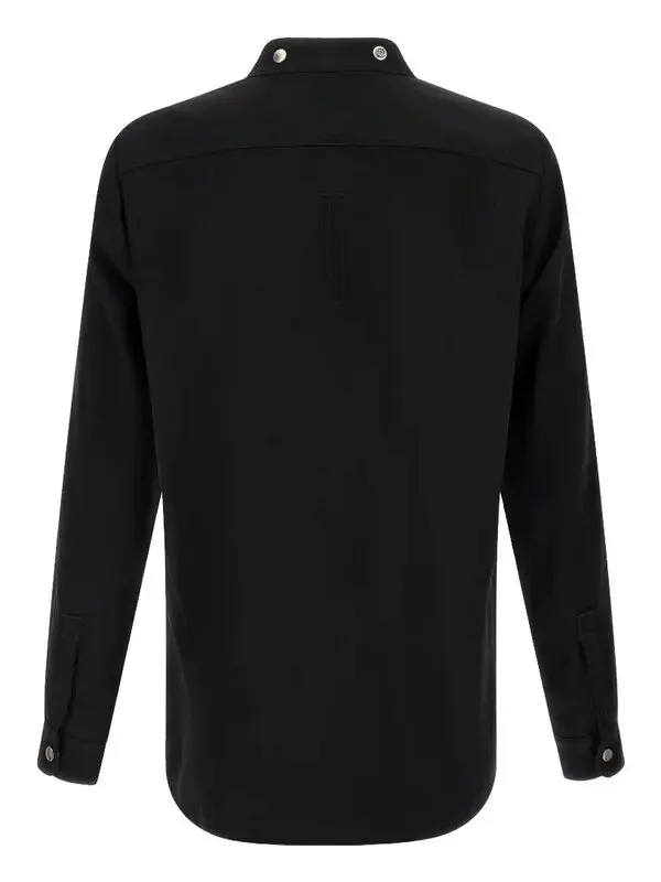 Rick Owens Larry Fogpocket Shirt - Black