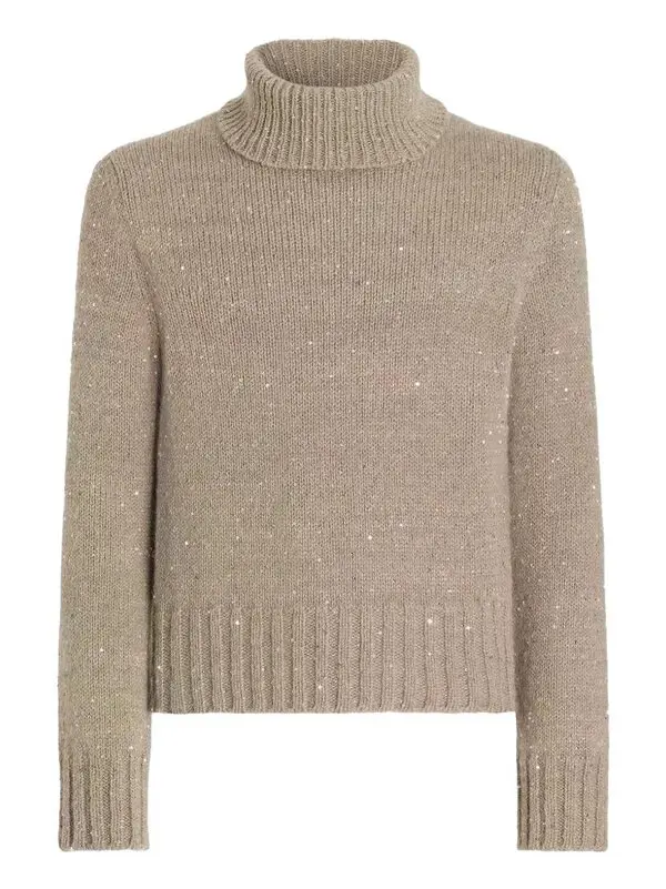 Dolce & Gabbana Exclusive Knit Turtleneck - Neutrals