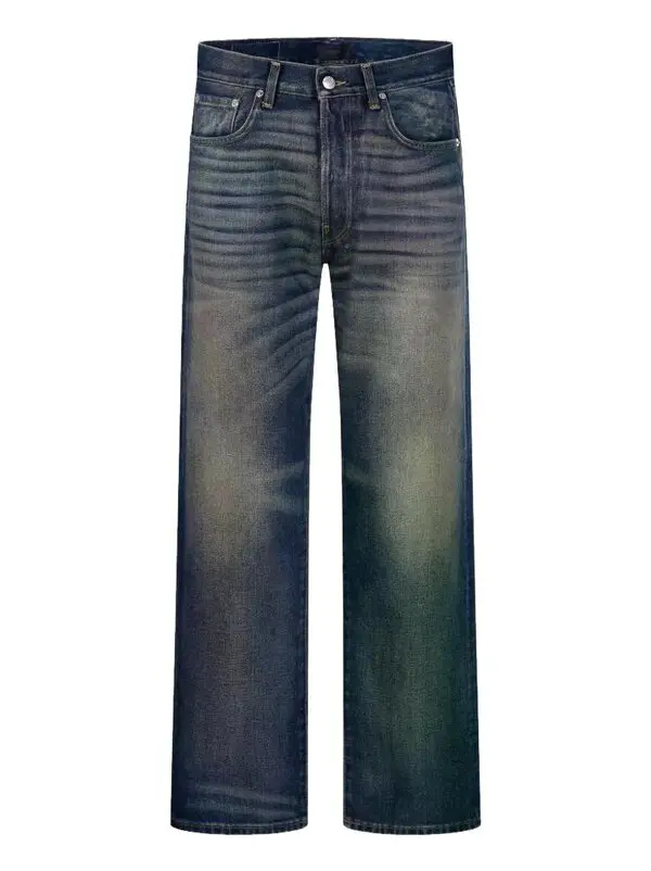 HAIKURE Faded Effect Jeans - Blue