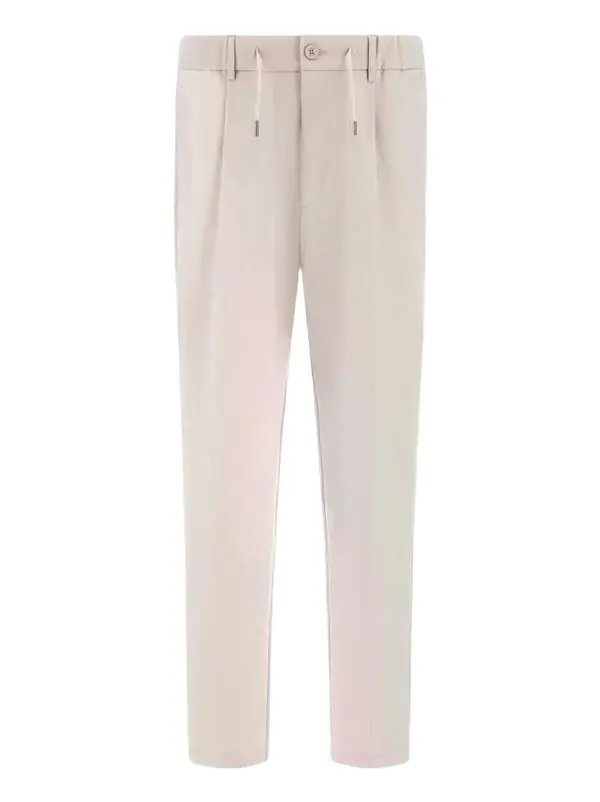 Herno Drawstring Straight-leg Trousers - Neutrals