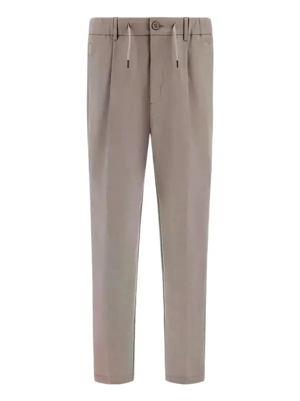 Herno Straight-leg Trousers - Neutrals